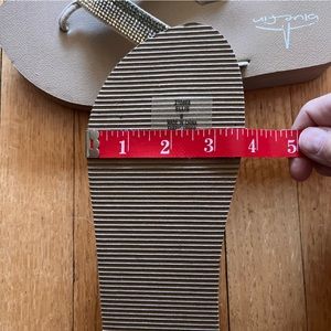 Bluefin | Shoes | Bluefin Blue Fin Beige Gemmed Flip Flop Thong Sandals ...